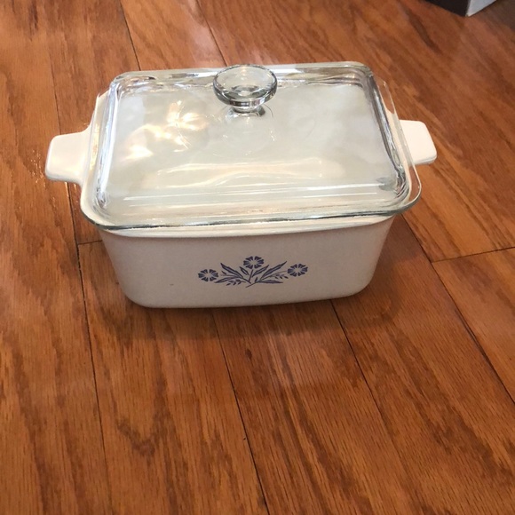 Corningware | Kitchen | Vintage Corning Ware Cornflower Blue Rectangle ...